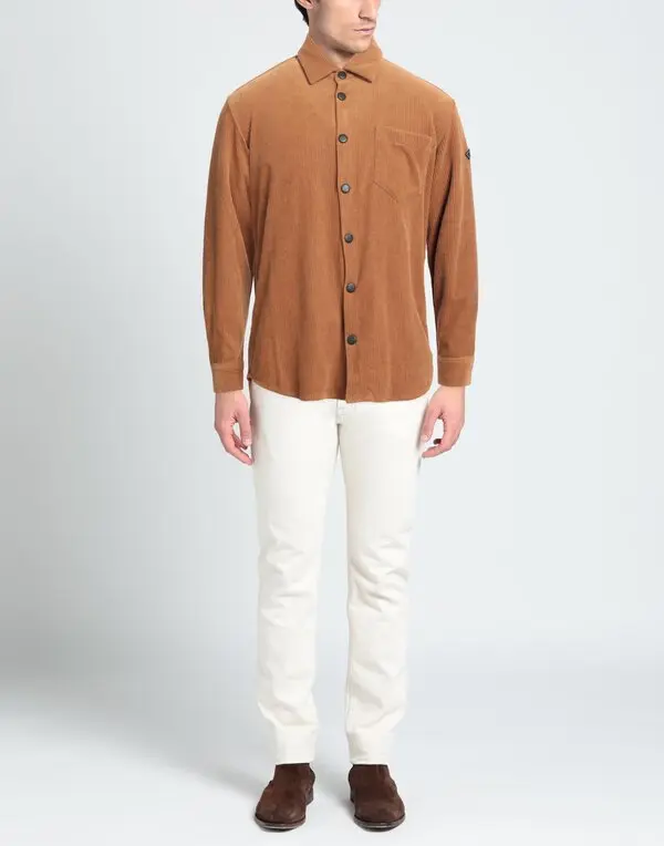 Les Copains Shirt Camel Size Cotton