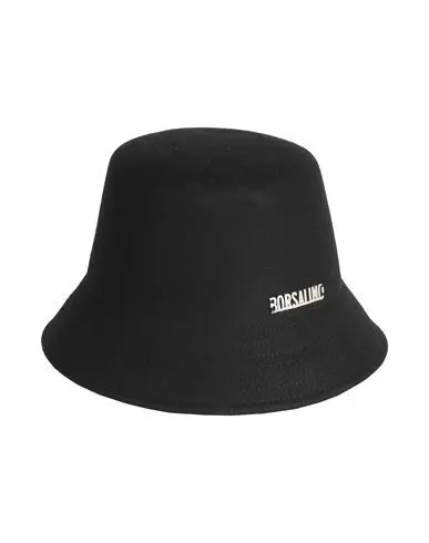 Borsalino Felted Wool Bucket Hat - Black
