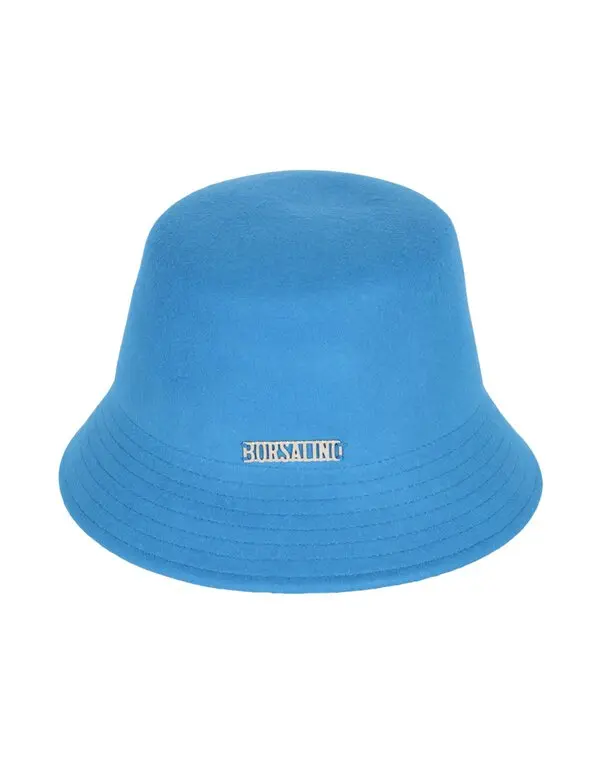 Borsalino Wool Felt Bucket Hat - Blue