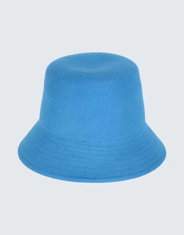 Borsalino Wool Felt Bucket Hat - Blue