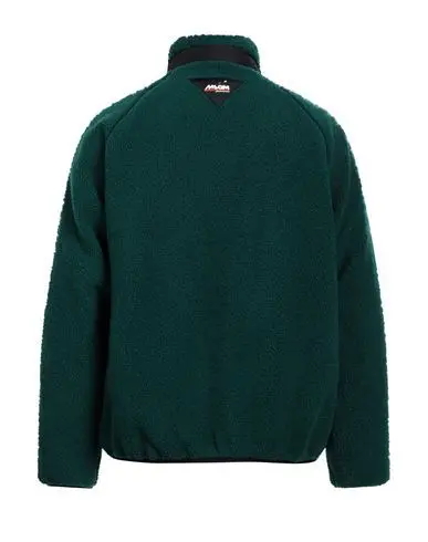 MSGM Jacket In Acrylic And Polyester - Deep Jade