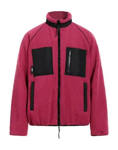 MSGM Jacket In Acrylic And Polyester - Pink