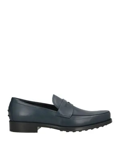 TOD'S Loafers In Leather - Navy