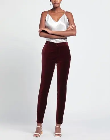 Dsquared2 Velvet Tapered Pants - Red