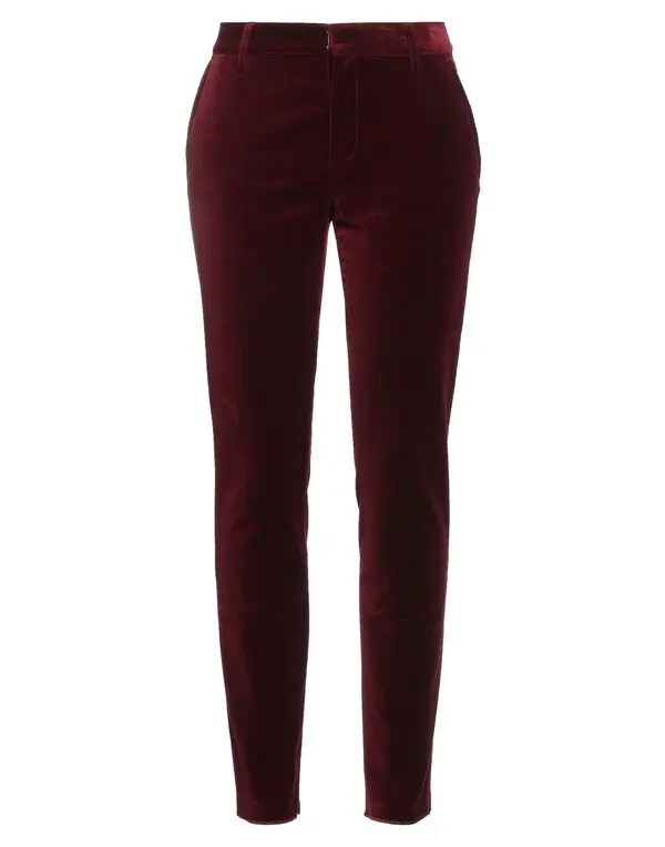 Dsquared2 Velvet Tapered Pants - Red