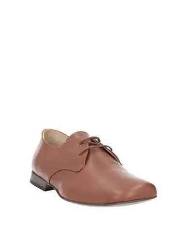 IXOS Leather Derby Lace-up Shoes - Beige