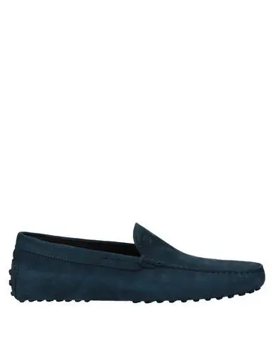 TOD'S Loafers In Leather - Blue