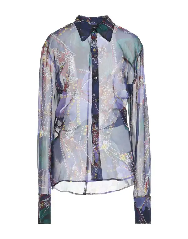 Dsquared2 Multicolor Chiffon Shirt