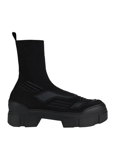 VIC MATIE Ankle Boots With Chunky Heel - Black