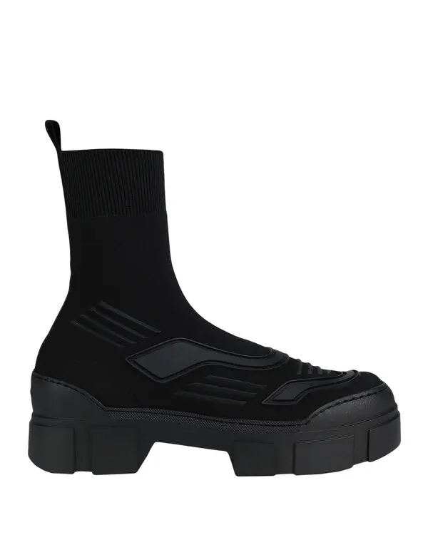 VIC MATIE Ankle Boots With Chunky Heel - Black