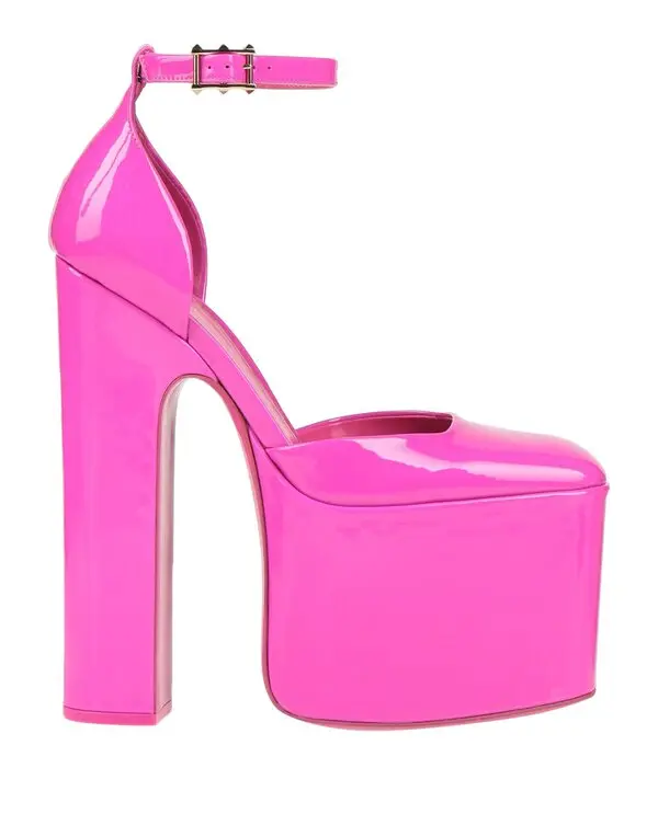 Valentino Garavani Platform Ankle-strap Pumps - Pink