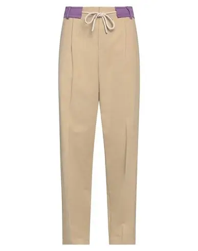 Palm Angels Regular Fit Trousers - Beige