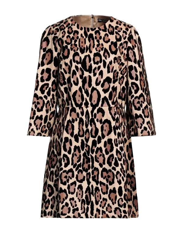 Dolce & Gabbana Leopard-print Mini Dress