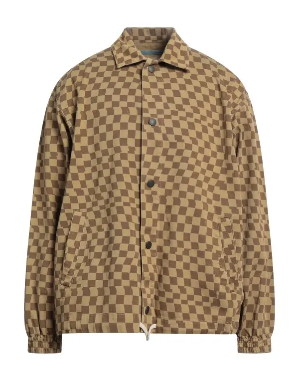 INCOTEX RED X FACETASM Checked Cotton Casual Jacket