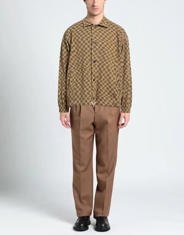 INCOTEX RED X FACETASM Checked Cotton Casual Jacket