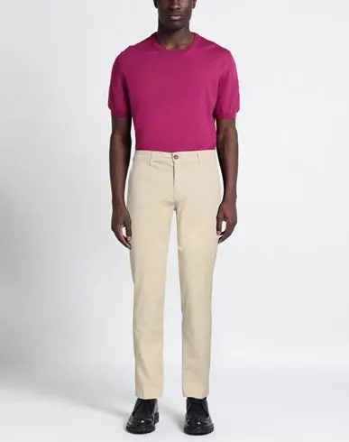 Costume National Pants Size Cotton, Elastane - Beige