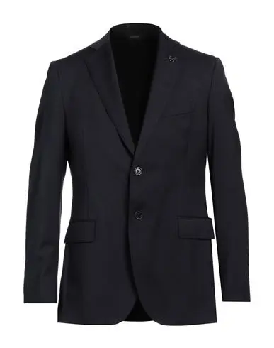 TOMBOLINI Blazer Midnight Size Virgin Wool - Blue
