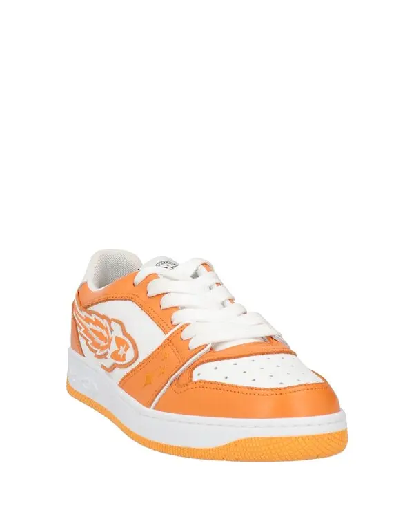 ENTERPRISE JAPAN Light Calfskin Sneakers - Orange