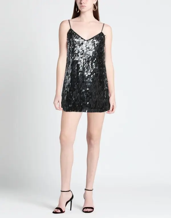 Pinko Mini Sequinned Dress - Black