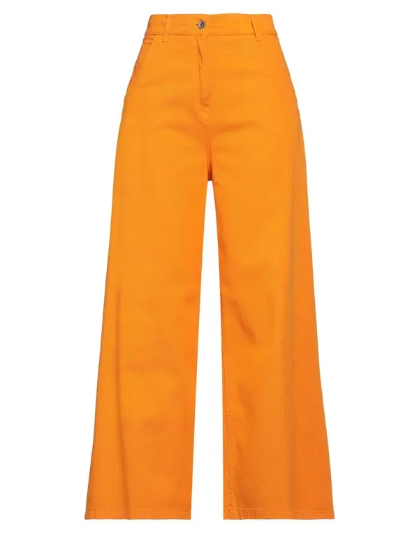 True Royal Wide Leg Pants - Orange