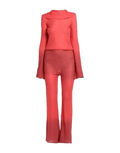 ANTONELLA RIZZA Knitted Jumpsuit - Red