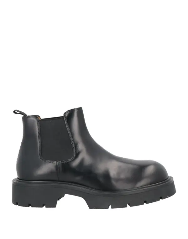 Sandro Ankle Boots In Leather