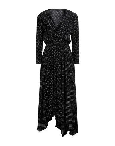 Maje Midi Viscose Dress - Black
