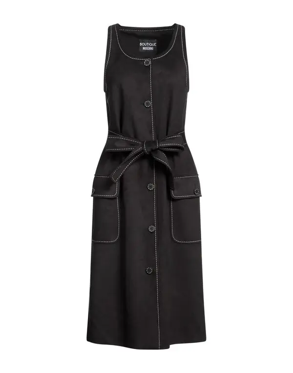 Moschino Shirt Dress - Black