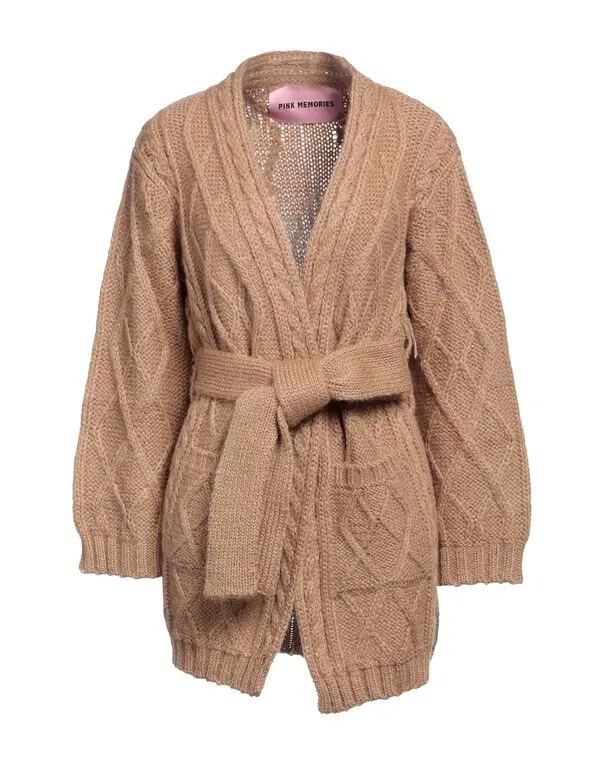 PINK MEMORIES Cable-knit Cardigan