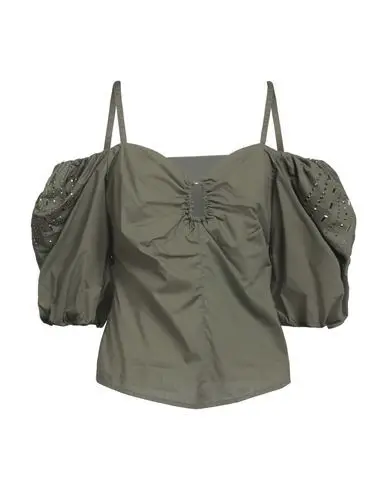 Pinko Appliquéd Poplin Top