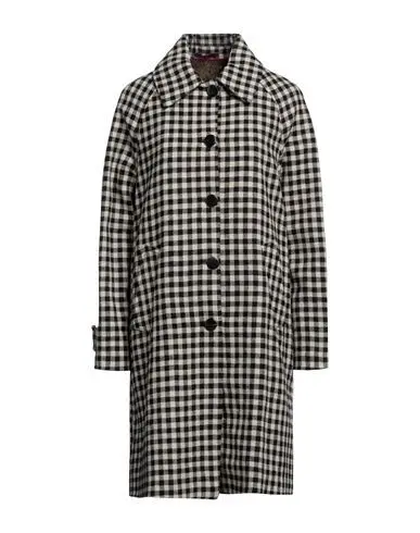 PALTO' Checked Flannel Coat - Beige
