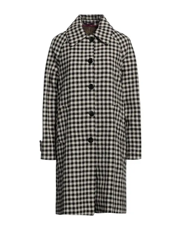 PALTO' Checked Flannel Coat