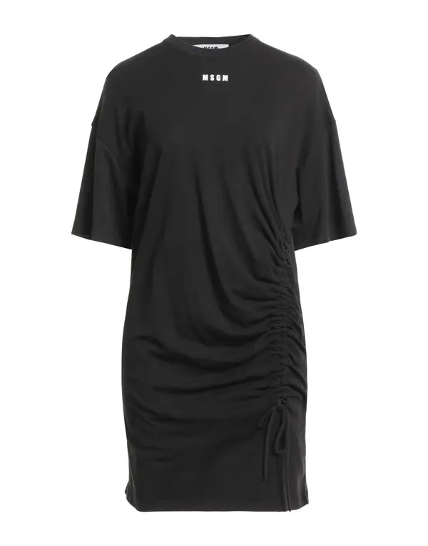 MSGM Mini T-shirt Dress - Black