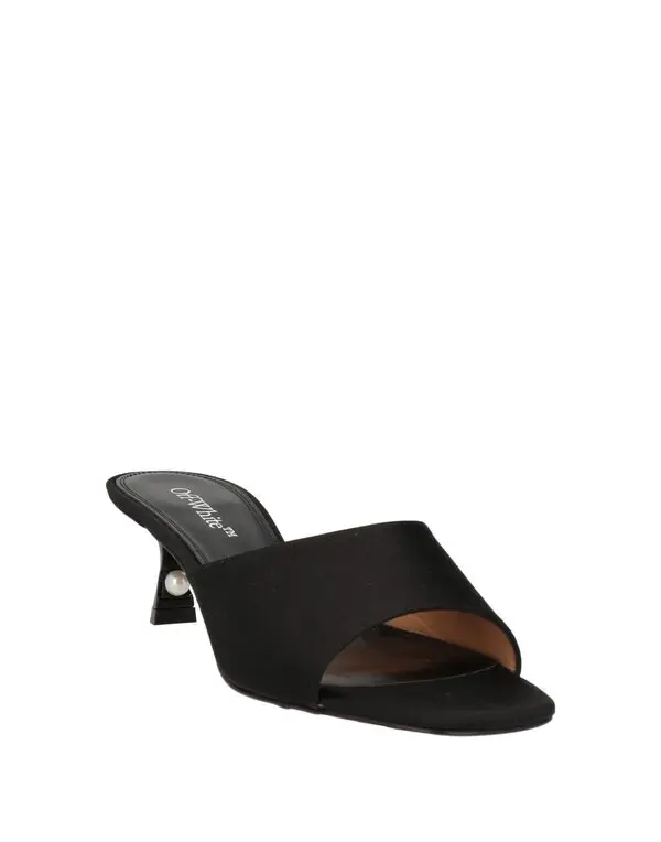 OFF-WHITE™ Sculptural Heel Slide Sandals
