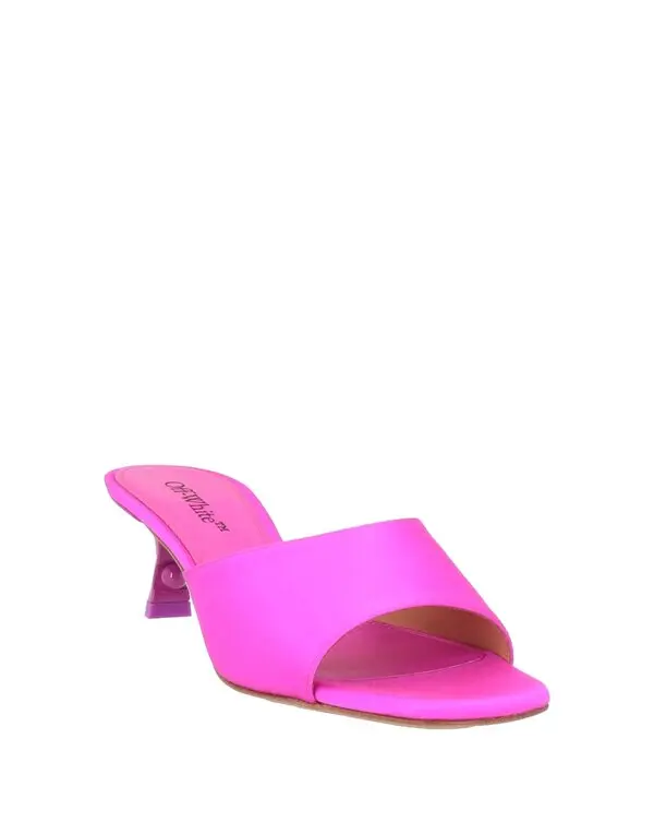 OFF-WHITE™ Sculpted Heel Slide Sandals
