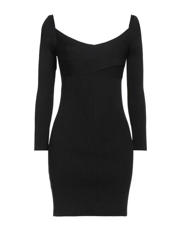 Pinko Mini Dress In Viscose And Polyamide - Black