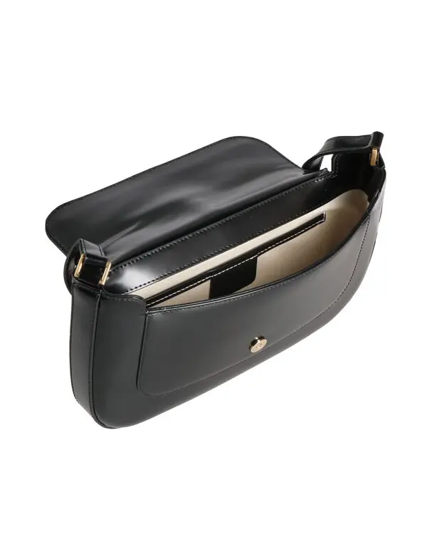 By Far Bovine Leather Handbag - Black
