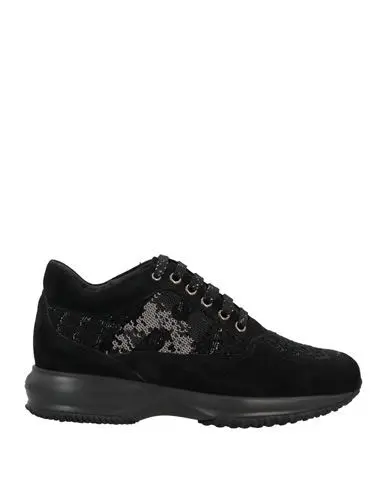 Hogan Sneakers Size Soft Leather, Textile Fibers