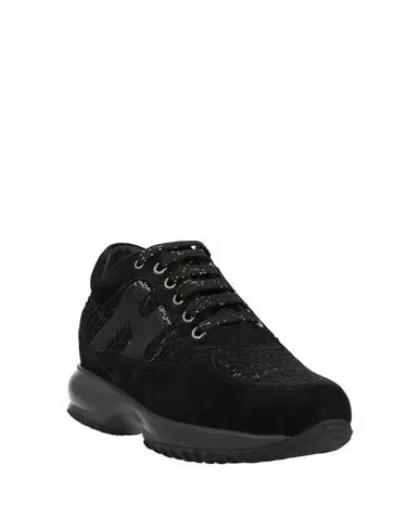 Hogan Sneakers Size Soft Leather, Textile Fibers