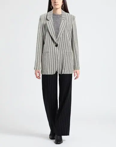 Emporio Armani Single-breasted Striped Blazer