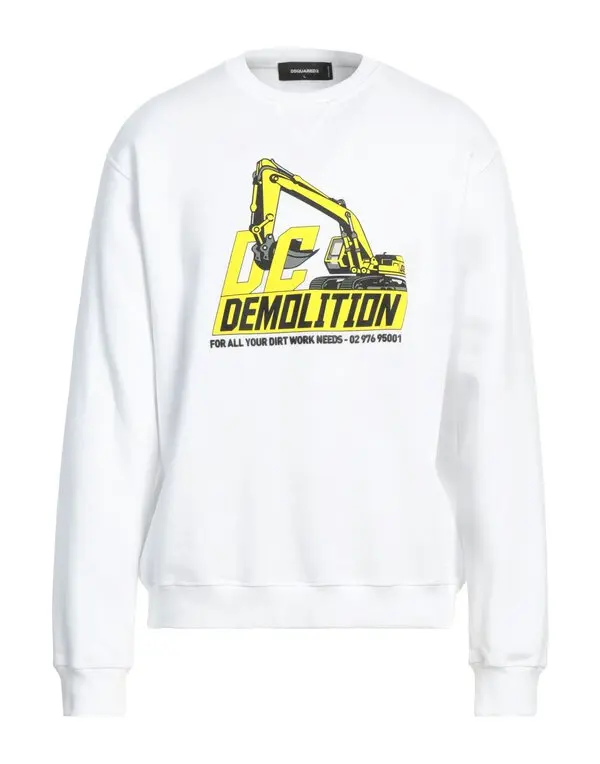 Dsquared2 French Terry Sweatshirt - White