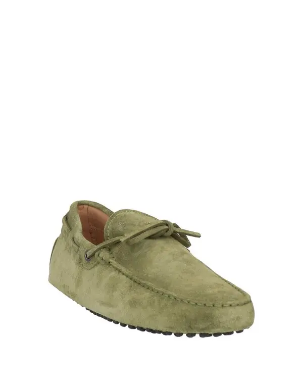 TOD'S Loafers In Leather - Green