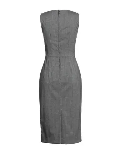 Dolce & Gabbana Midi Dress Virgin Wool, Elastane - Grey