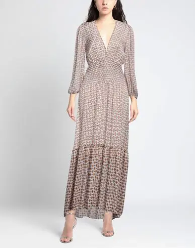 Maje Gathered Maxi Dress