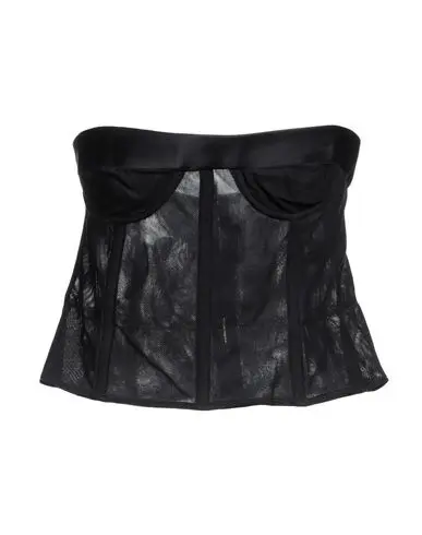 MAISON MARGIELA Tulle And Satin Top