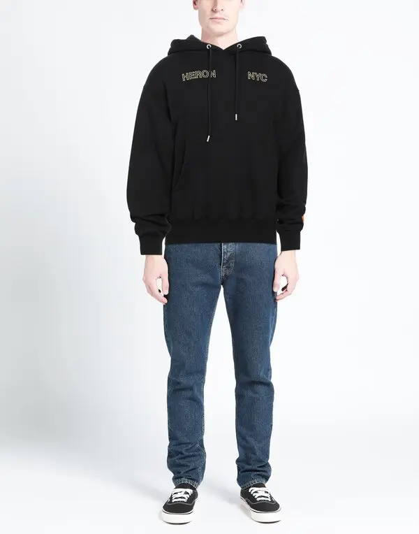 Heron Preston Cotton Blend Sweatshirt - Black