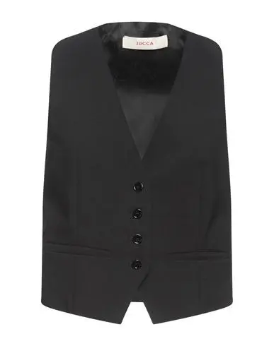 JUCCA Tailored Vest - Black