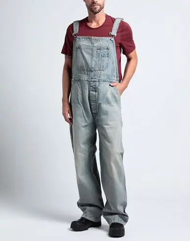 Amiri Cotton Denim Overalls