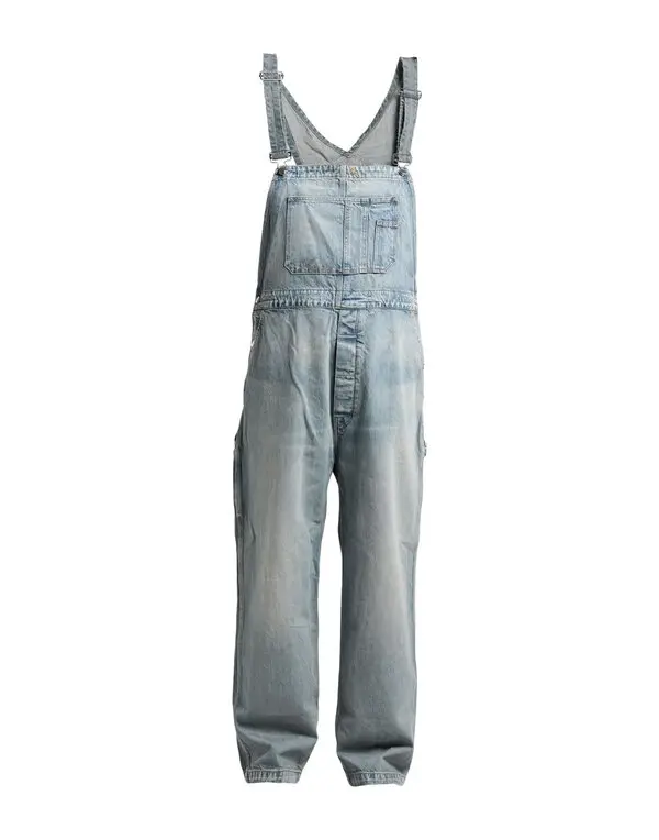 Amiri Cotton Denim Overalls