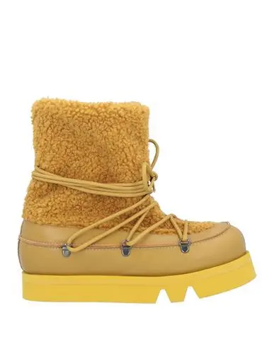 EQUITARE Leather And Textile Ankle Boots - Yellow